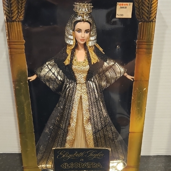 Mattel | Toys | Elizabeth Taylor Cleopatra Doll | Poshmark